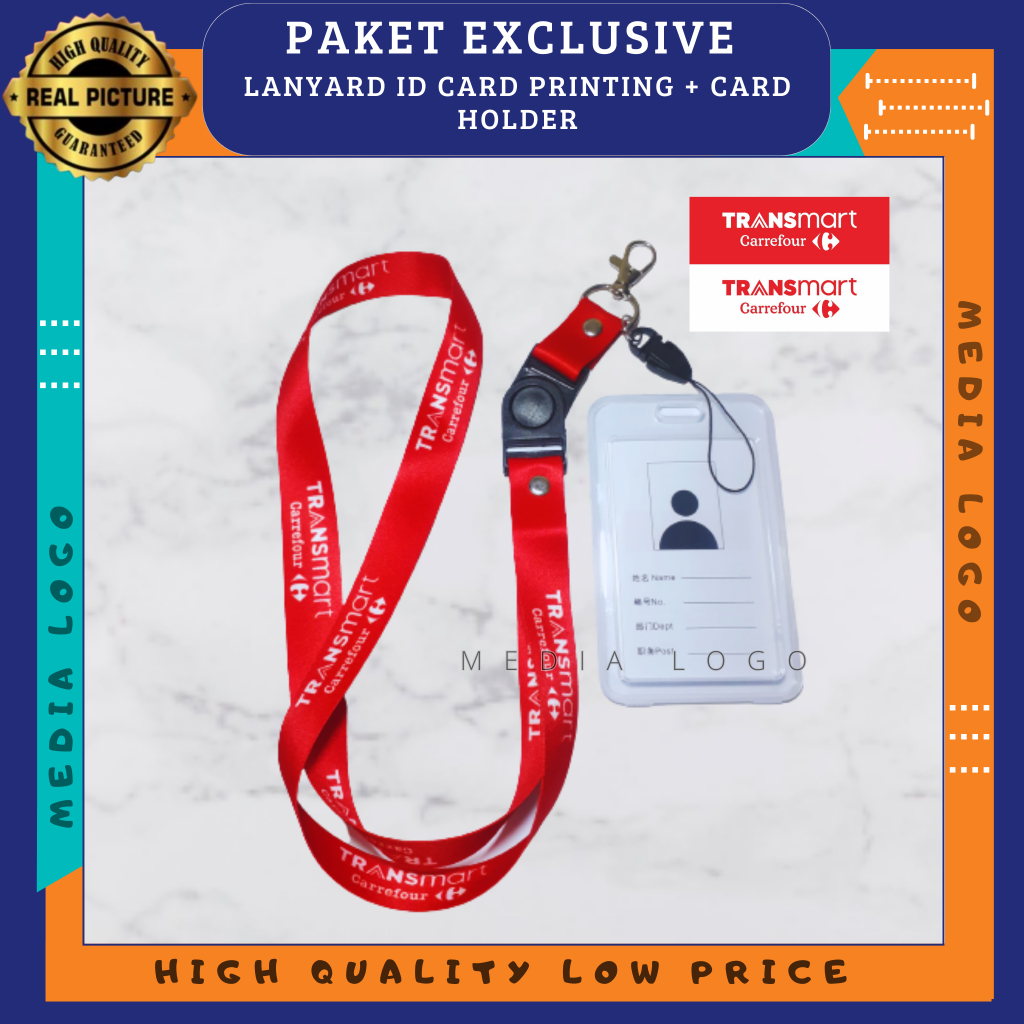 Jual TRANSMART Lanyard, Strap ID, HP/Flashdisk Printing Digital (Paket ...