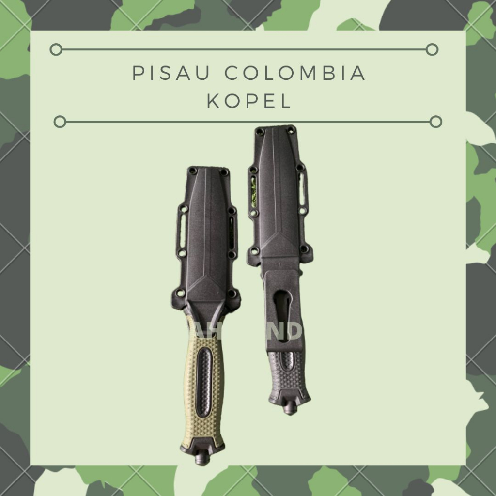 Jual Pisau Colombia Kopel Pisau Berburu Survival Outdoor 2948A USA ...