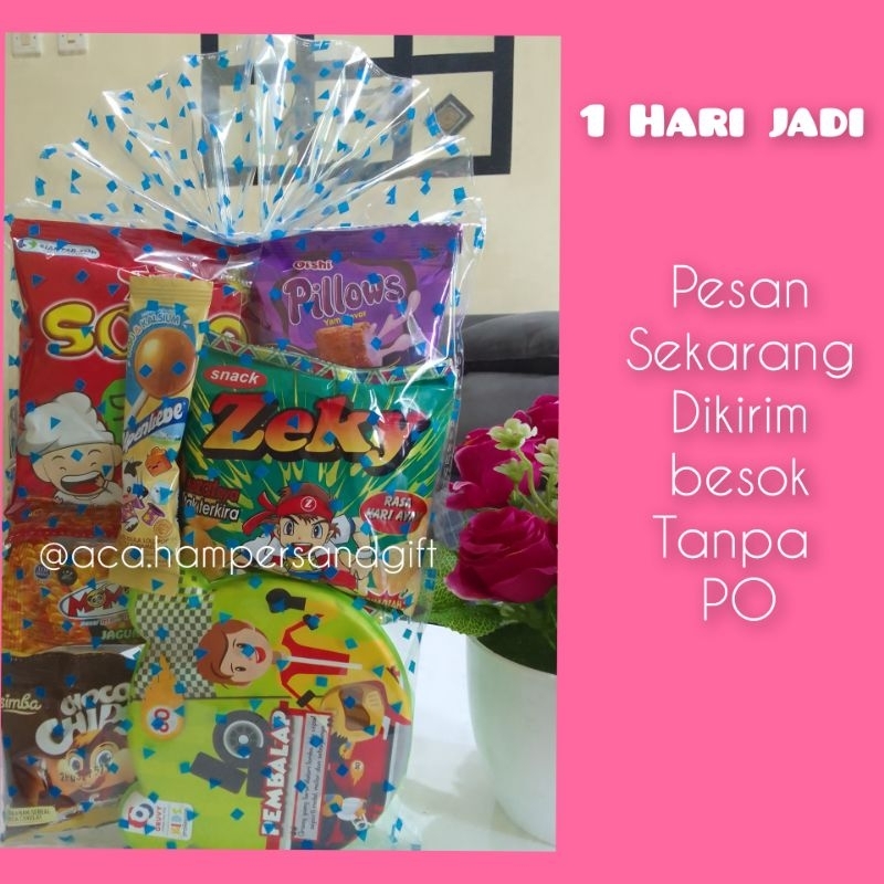 Jual paket snack ulang tahun souvenir / souvenir ulang tahun / snack ...