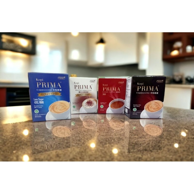 Jual Promo Kopi Prima 3in1 4 varian | Shopee Indonesia