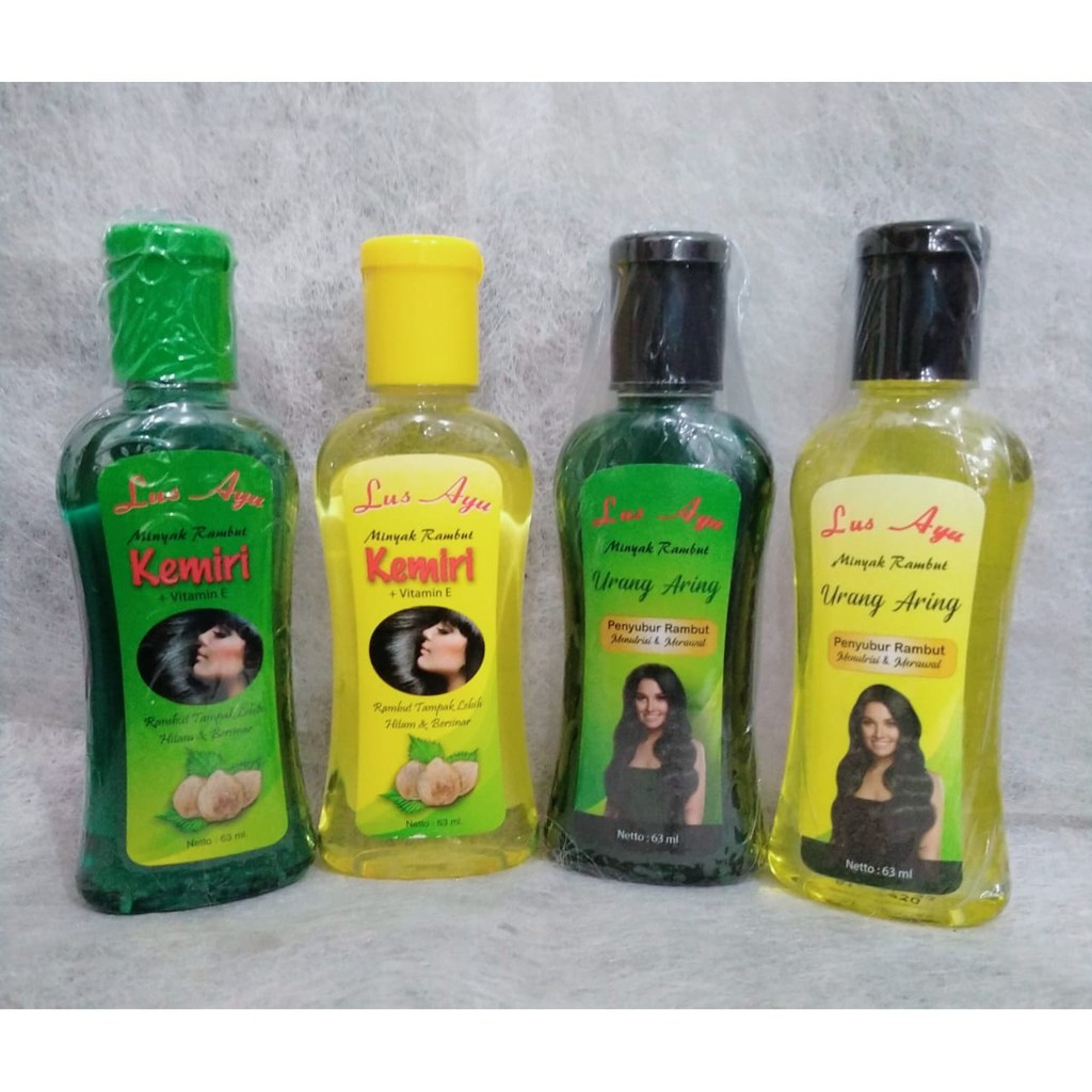 Jual ️Rakkistore99 ️ Lus Ayu Minyak Rambut Kemiri & Lus Ayu Urang Aring 63ml (100% Original ...
