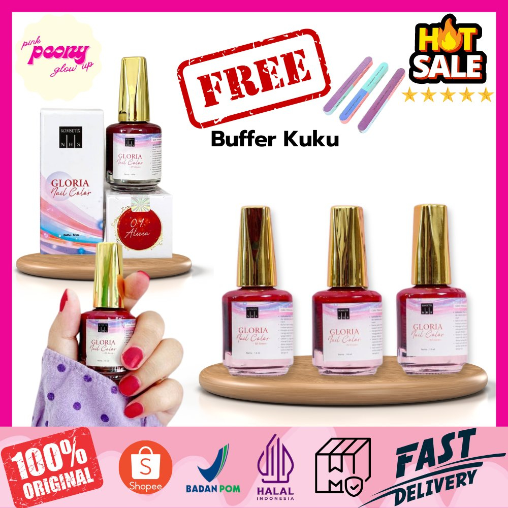 Jual KUTEK HALAL SAH UNTUK SHOLAT - GLORIA NAIL HENNA - PACAR KUKU ...