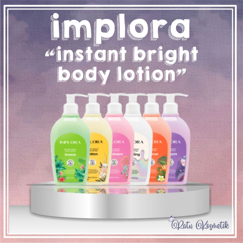 Jual RATU Implora Insta Bright Body Lotion 300ml | Stargaze | Summer ...