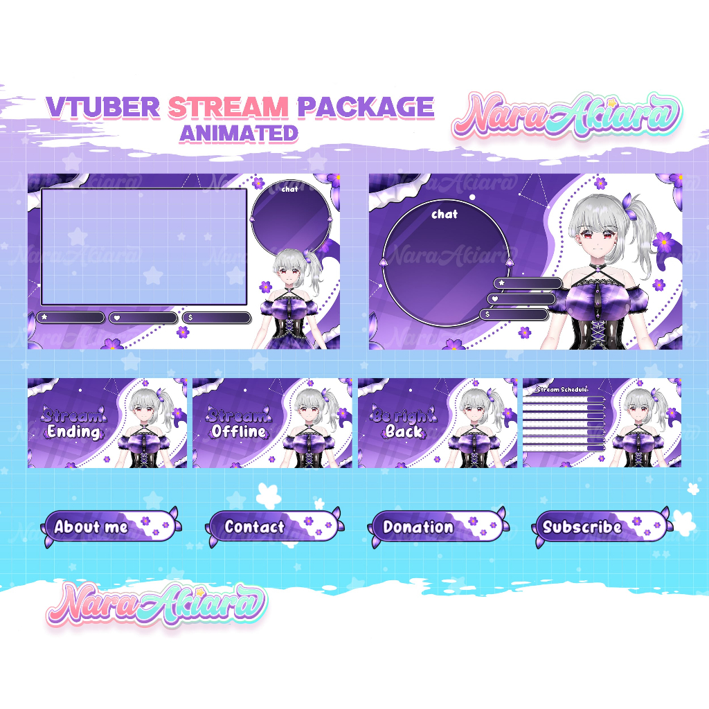 Jual Upgrade Tampilan Streaming Anda dengan Paket Overlay Profesional ...