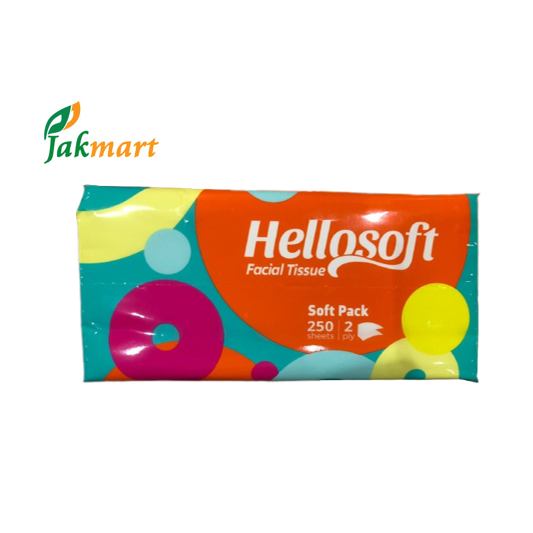 Jual HELLOSOFT TISSUE FACIAL 250 SHEET | Shopee Indonesia