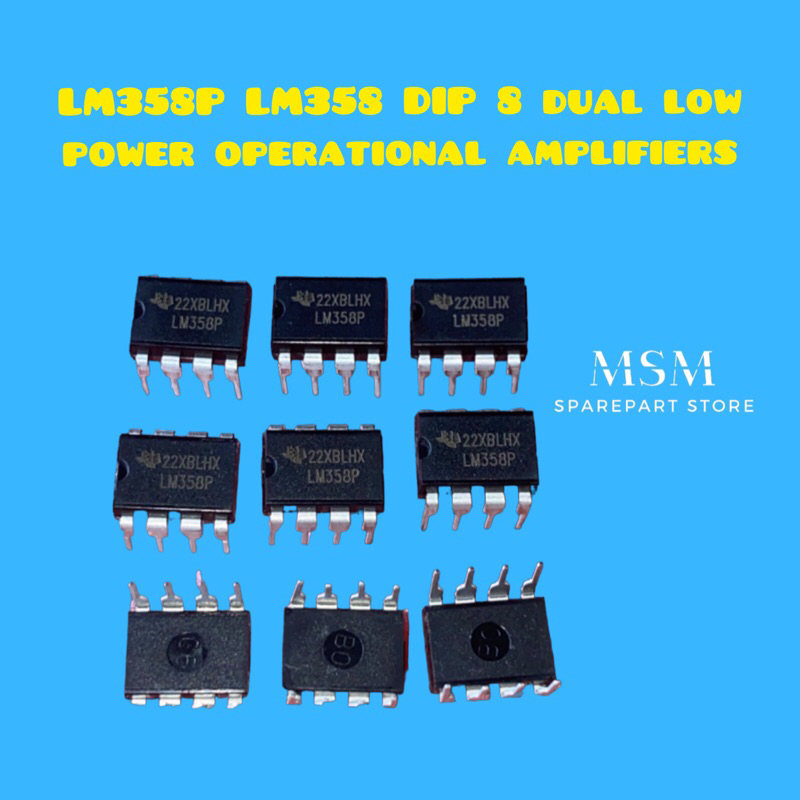 Jual LM358P LM358 DIP 8 dual low power operational amplifiers | Shopee ...