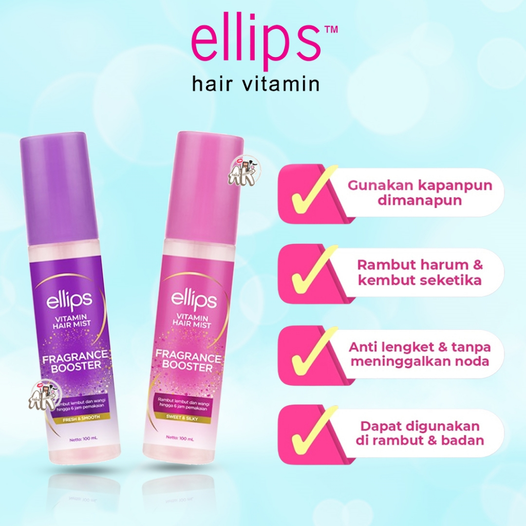 Jual ELLIPS VITAMIN HAIR MIST FRAGRANCE BOOSTER 100ML SERIES ( FRESH ...