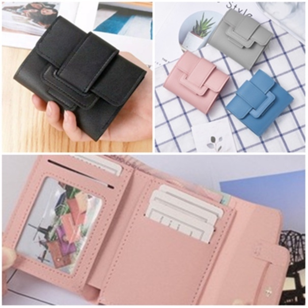 Jual 6018 DOMPET WANITA KEKINIAN PENYIMPANAN KARTU UANG LENGKAP | Shopee Indonesia