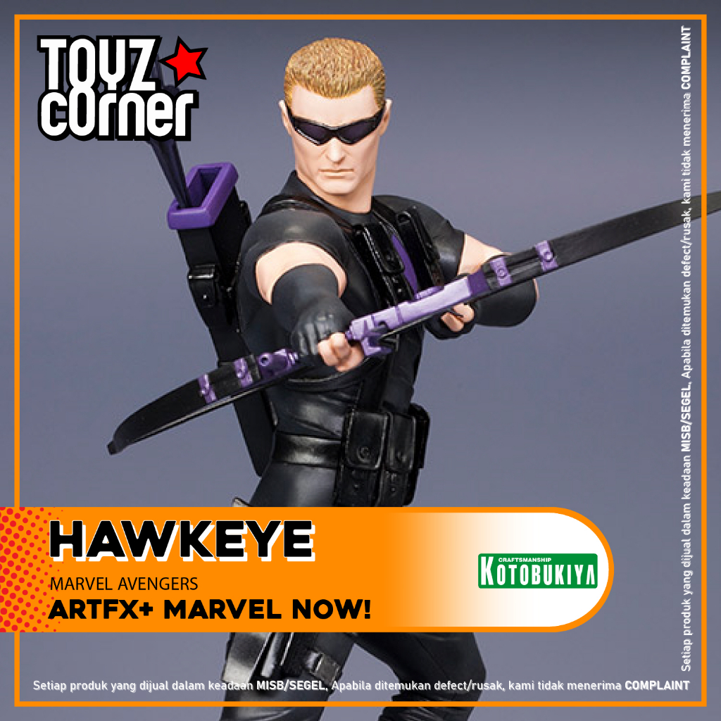 Jual Toyz Corner - Kotobukiya ARTFX+ Marvel Now 1/10 Scale Hawkeye | Shopee Indonesia