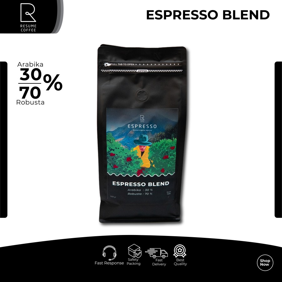 Jual Biji kopi for Espresso - 30 Arabica : 70 Robusta 1Kg / Kopi ...