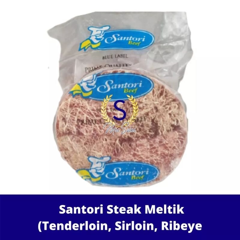 Jual Santori Beef Steak Rib Eye, Striploin, Tenderloin ( Daging Steak ...