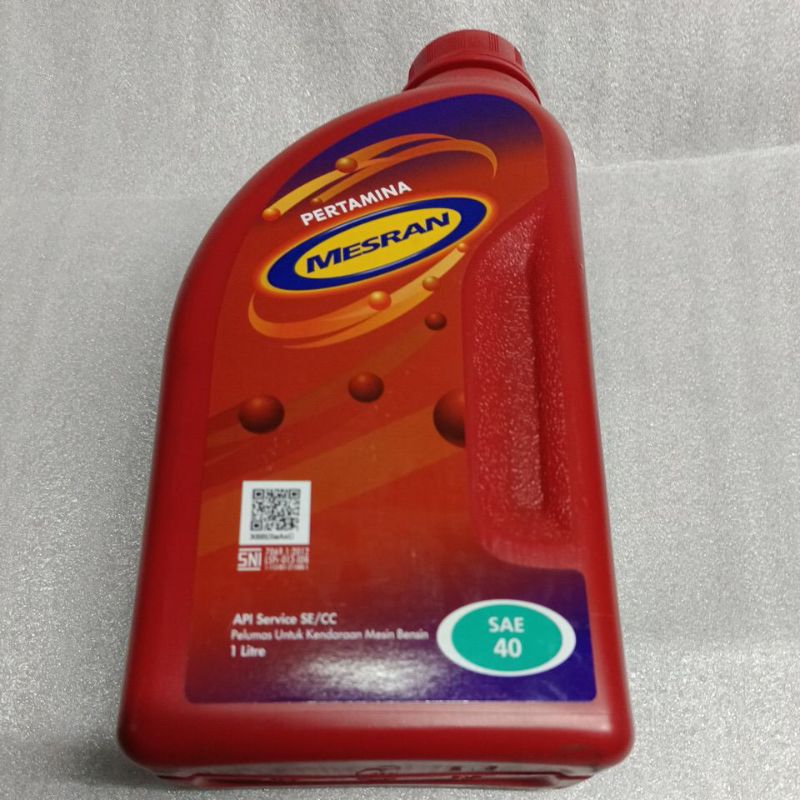 Jual OLI MESRAN 1L sae40 ORI PERTAMINA | Shopee Indonesia