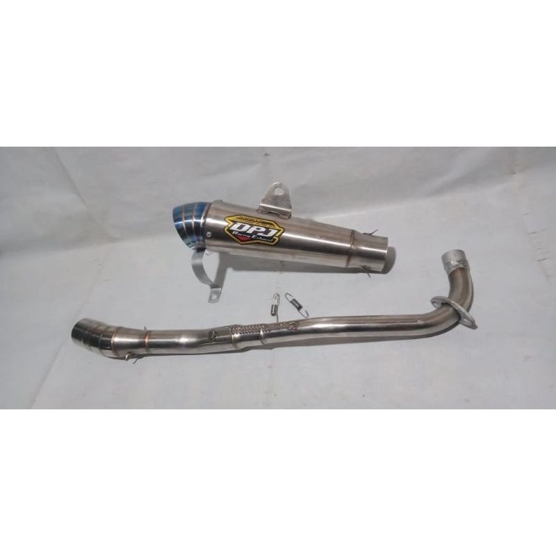 Jual Knalpot racing viral dpj keong pucuk blue buat all bebek jupiter ...