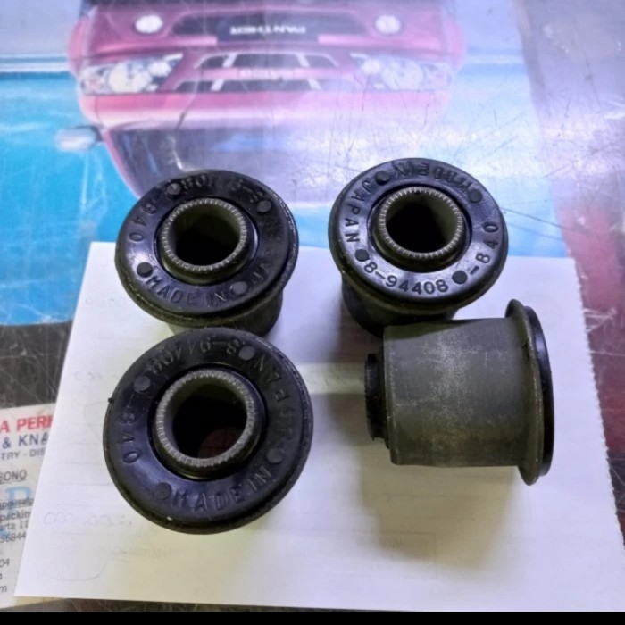 Jual KARET BUSHING ARM / KARET SAYAP ATAS ISUZU PANTHER 2300 / 2500CC ...