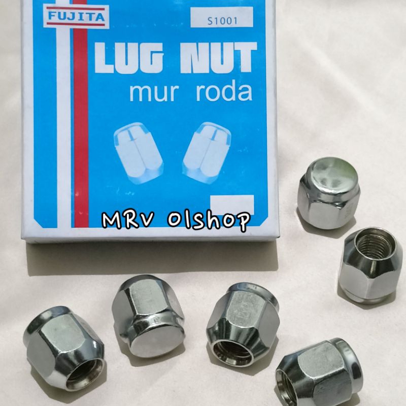 Jual LUG NUT RACING SHORT 21x12 Mur Baut Roda FUJITA | Shopee Indonesia