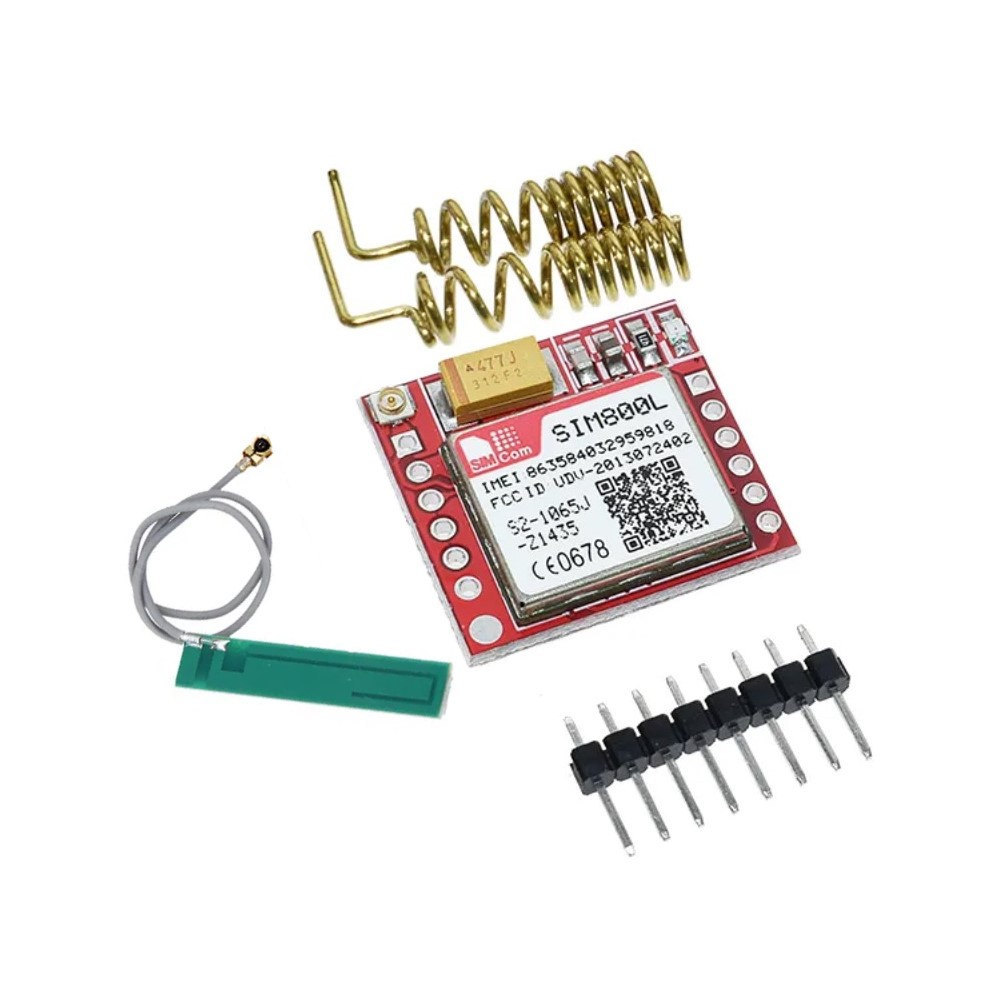 Jual SIM800L GSM GPRS Module SIM Card Quad-Band with Antenna ...