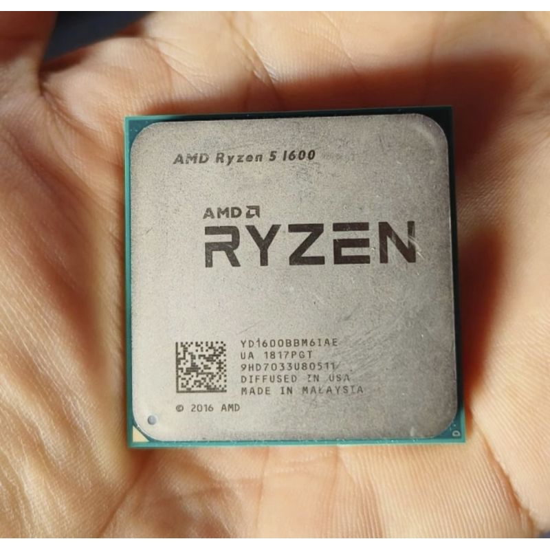 Jual RYZEN 5 1600 6 CORE - 12 THREAD / SOCKET AM4 | Shopee Indonesia