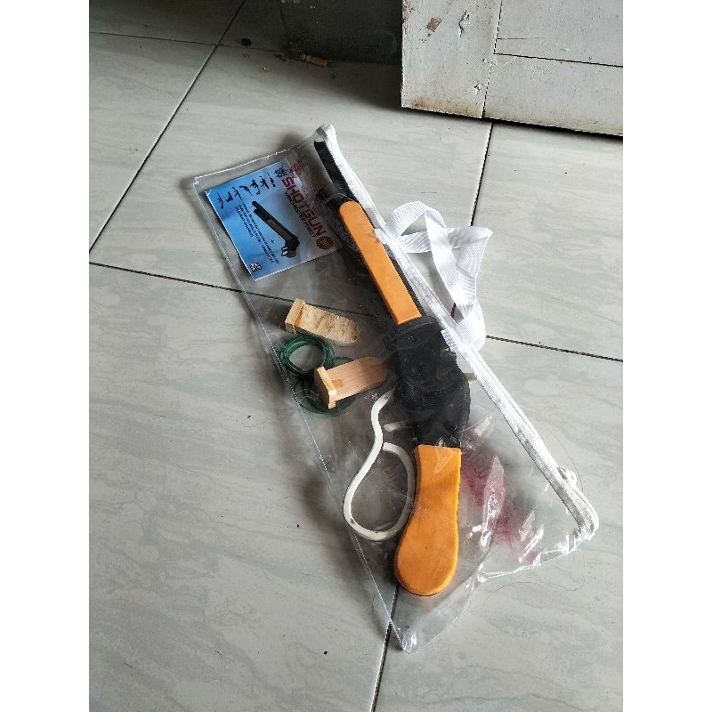 Jual mainan sg kayu 2 sg putar m1887 karet gelang | Shopee Indonesia