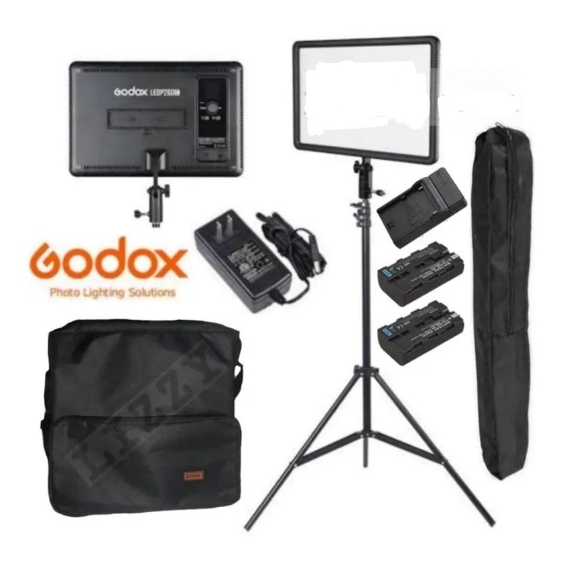 Jual Godox LED P260-C Panel LED P260C Light Bi-color paket | Shopee ...
