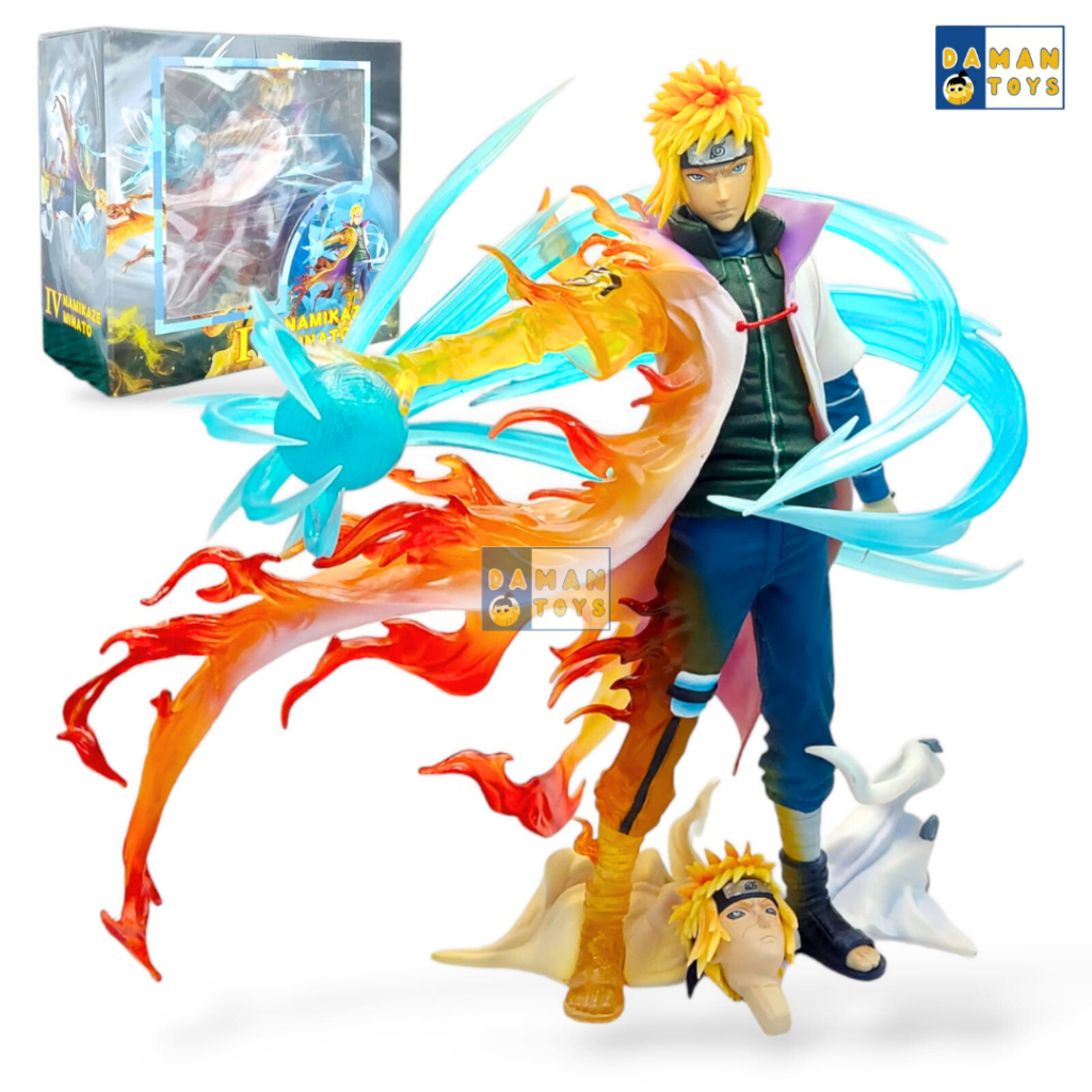 Jual Action Figure Minato Namikaze Rasengan Kurama Battle Ver.Naruto ...