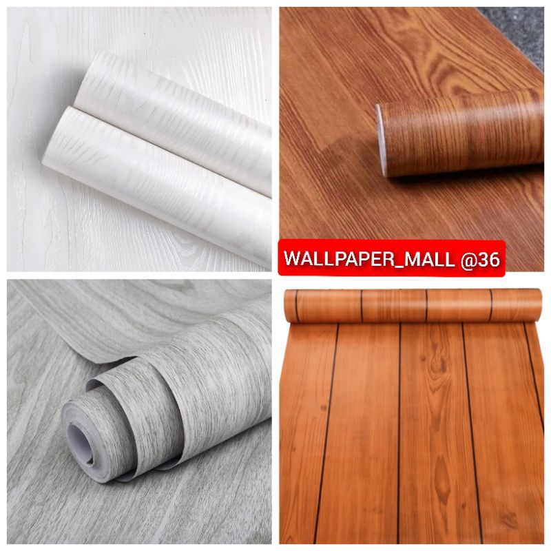 Jual Wallpaper Motif Kayu Wallpaper Dinding Motif Kayu Stiker Kayu ...