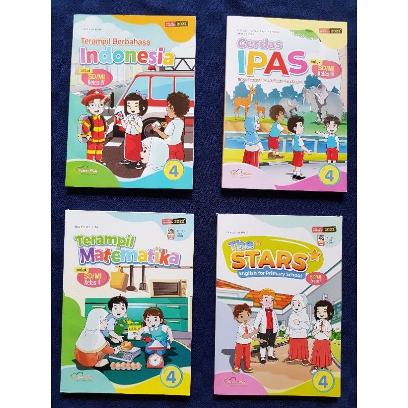 Jual Paket Kurikulum Merdeka Pustaka Mulia Kelas 4 SD/Mi . Matematika.Ipas.Bhs Indonesia.Pjok ...