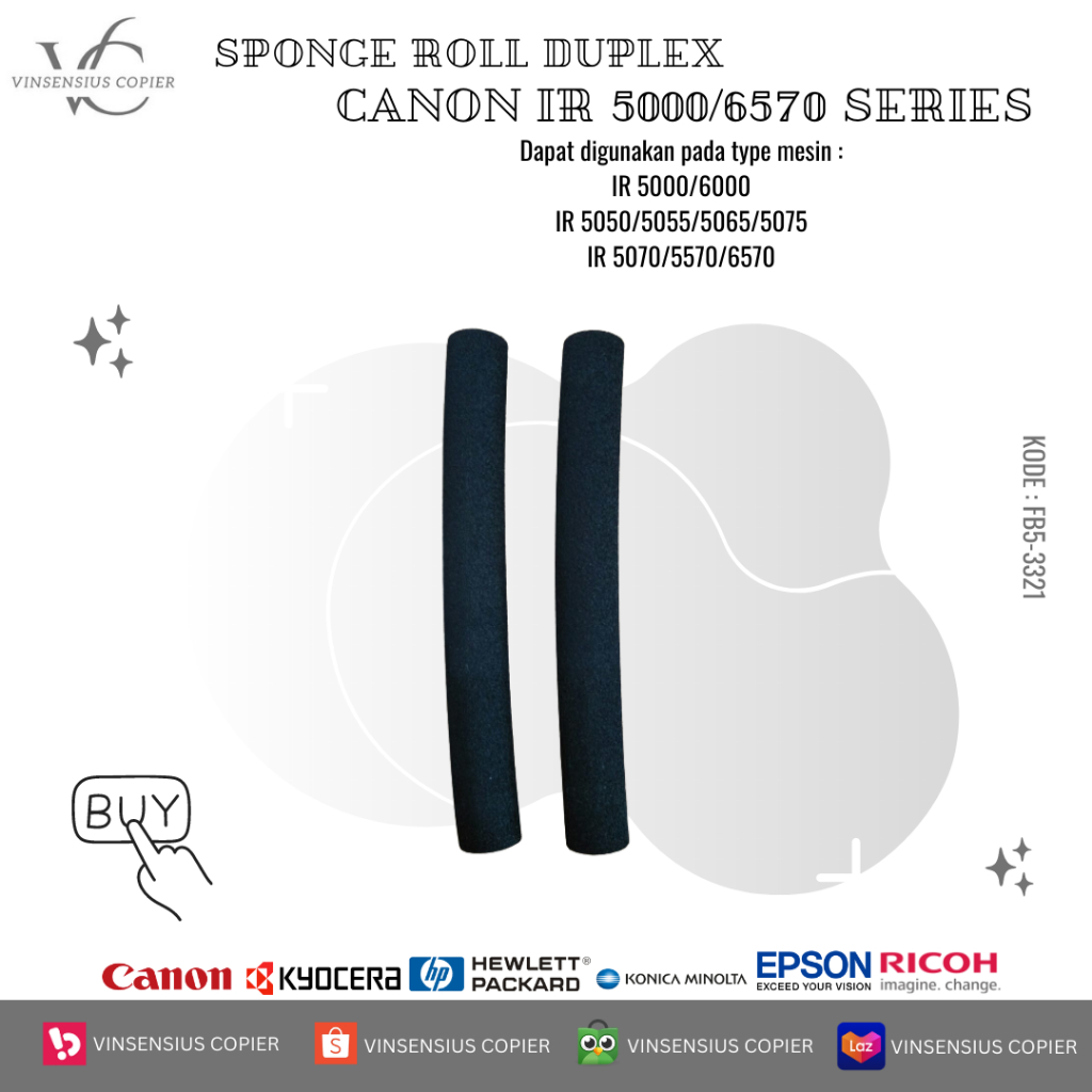 Jual SPONGE DUPLEX CANON IR 5000/6570 SERIES | Shopee Indonesia
