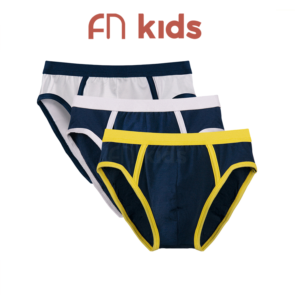 Jual FN Kids Tencel Brief 3 pcs FKC 3406 | Shopee Indonesia