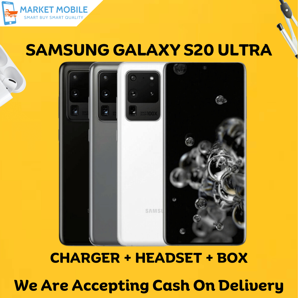 Jual [Sinyal Permanen]Samsung Galaxy S20 ULTRA 5G Second Samsung ...