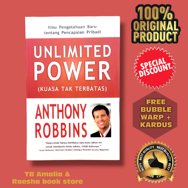 Jual Buku Unlimited Power - Kuasa Tak Terbatas - Anthony Robbins | Shopee Indonesia