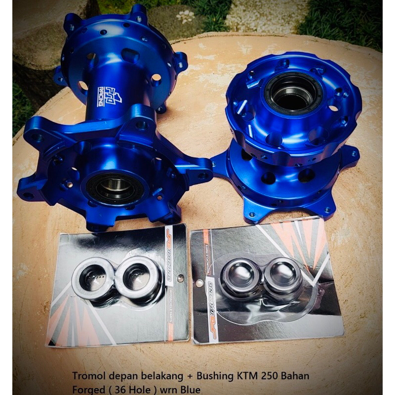 Jual TROMOL PLUS BUSHING DEPAN BELAKANG KTM 250 (36 HOLE) BLUE PRO 1 RACING | Shopee Indonesia
