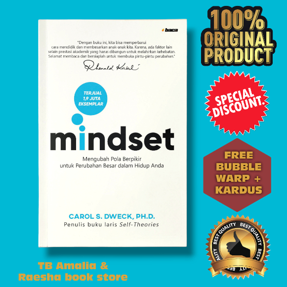 Jual Buku Mindset - Mengubah Pola Berpikir untuk Perubahan Besar dalam Hidup Anda - Carol S ...