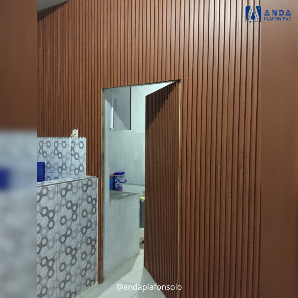 Jual Dinding Wall Panel WPC | Dinding Hidden Door WPC | Shopee Indonesia