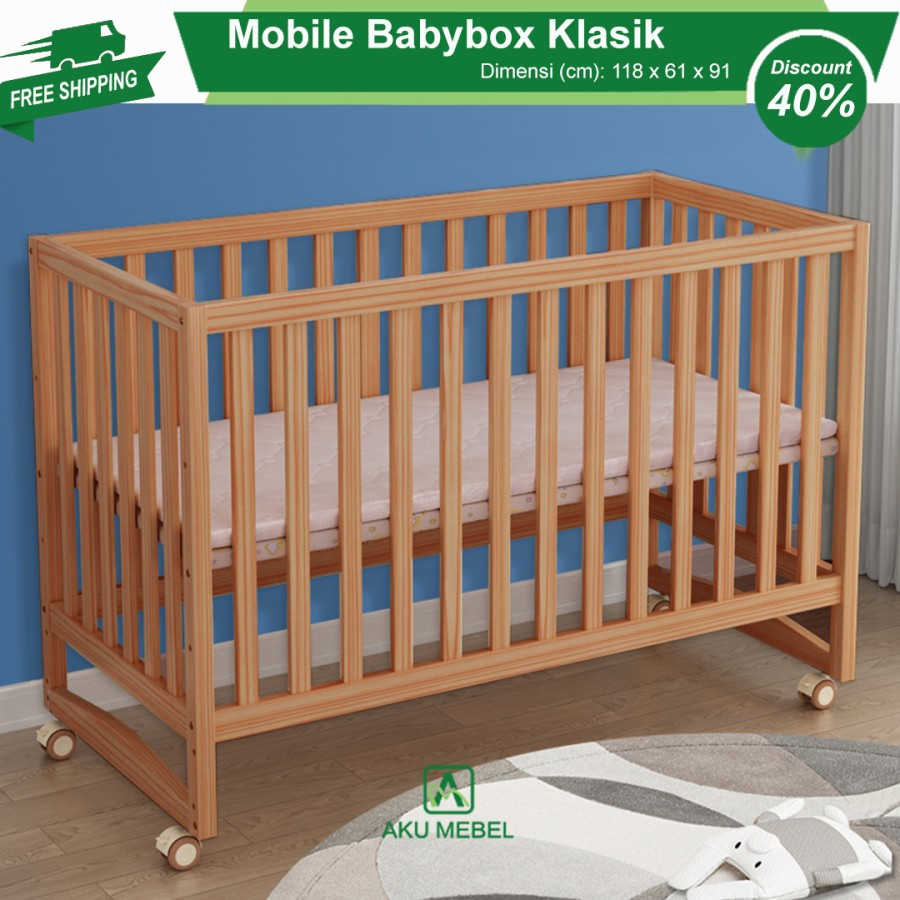 Jual Baby Box Bayi New Kayu Mahoni Solid | Shopee Indonesia