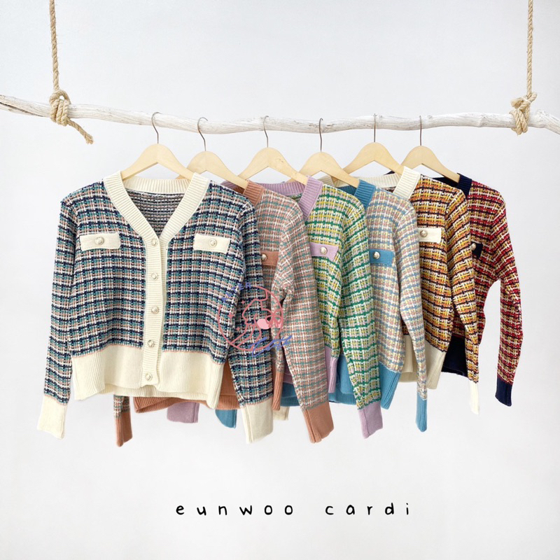 Jual alter.cloth - EUNWOO CARDI ｜Atasan Wanita Kardigan Lengan Panjang ...