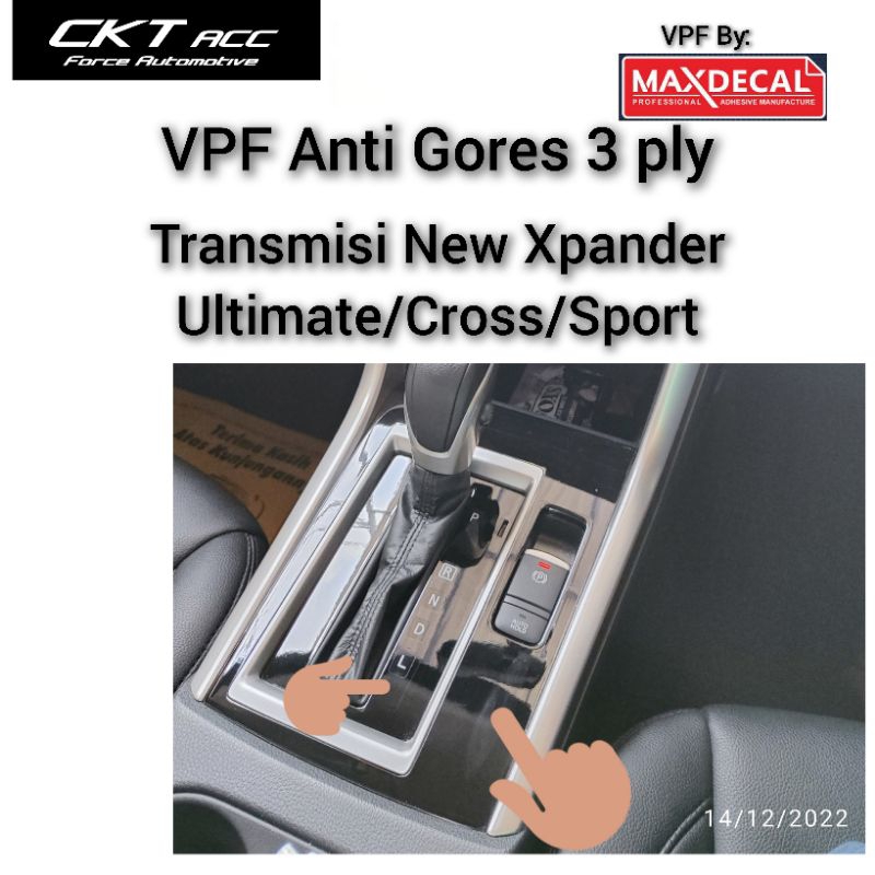 Jual Sticker Vpf New Xpander transmisi Pelindung transparan cross ...