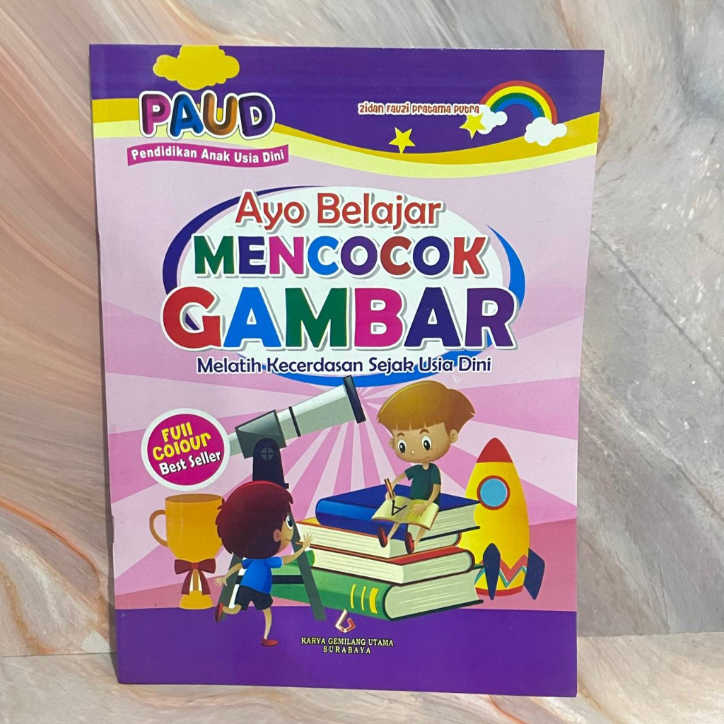 Jual Activity Book Buku Aktivitas Anak PAUD 48 Halaman FULL COLOUR ...