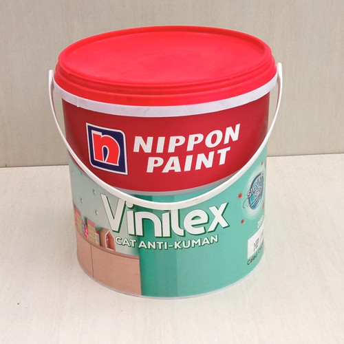 Jual Cat Tembok Vinilex Silver Ion Nippon Warna Putih 300 White Ukuran 5 Kg | Shopee Indonesia