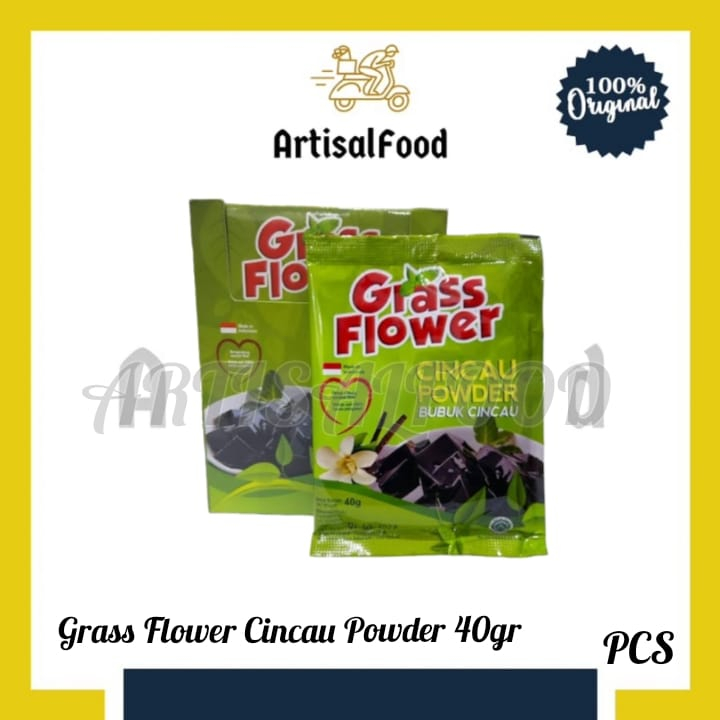 Jual Grass Flower Cincau Powder 40g | Shopee Indonesia
