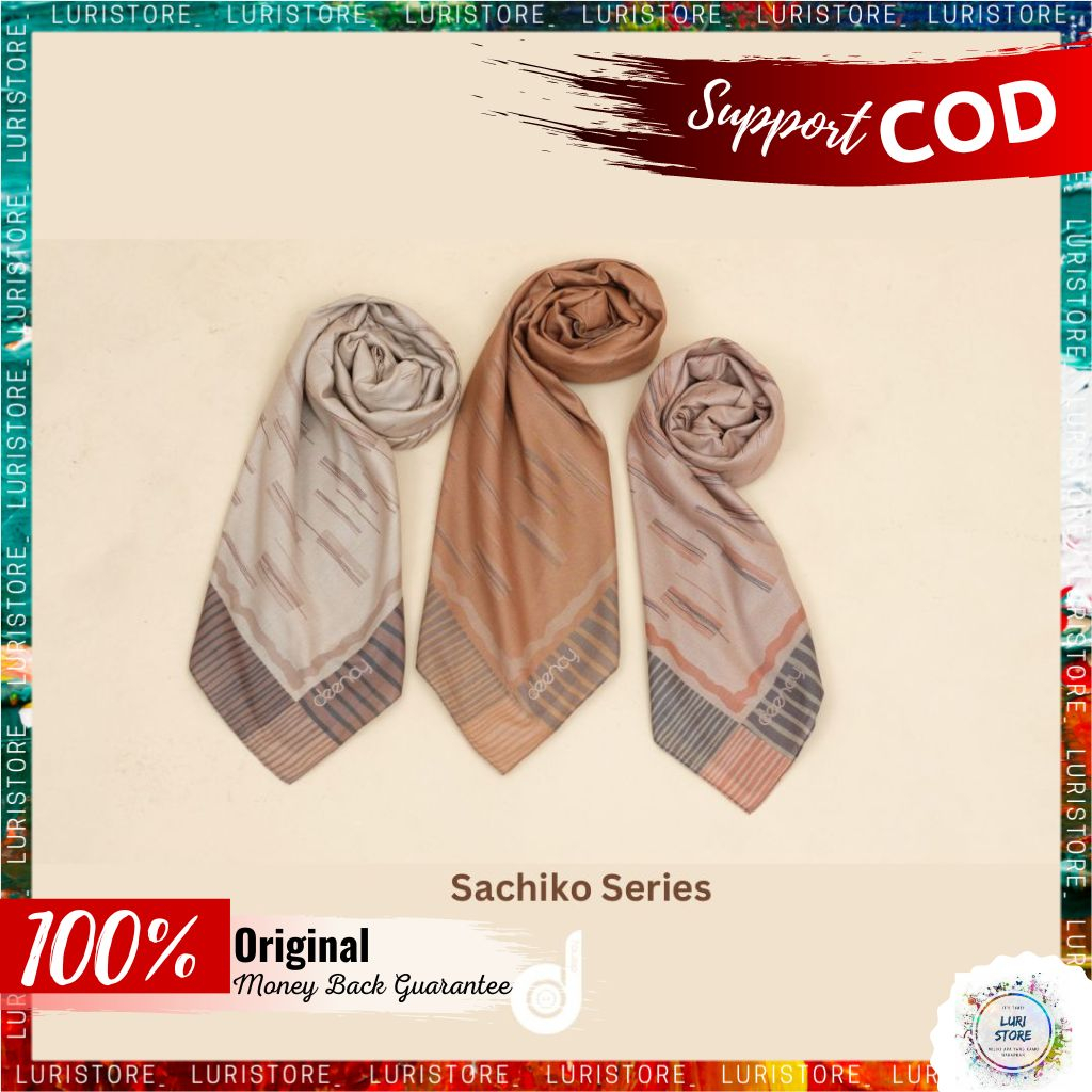 Jual KERUDUNG DEENAY TERBARU SACHIKO SERIES Hijab Jilbab Segi Empat ...