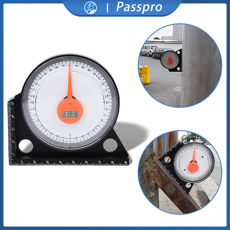 Jual Inclinometer Pengukur Derajat Kemiringan Angle Finder Alat Ukur ...