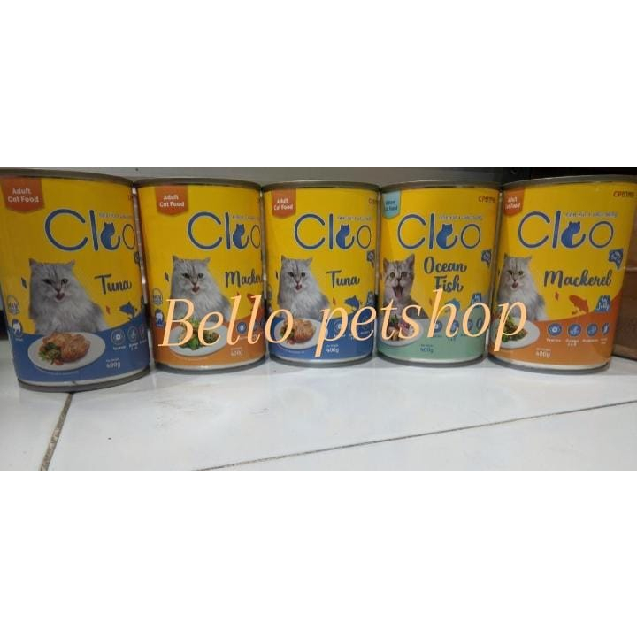 Jual CLEO KALENG 400GR / Cleo kaleng tuna / Cleo kaleng mackarel / Cleo ...