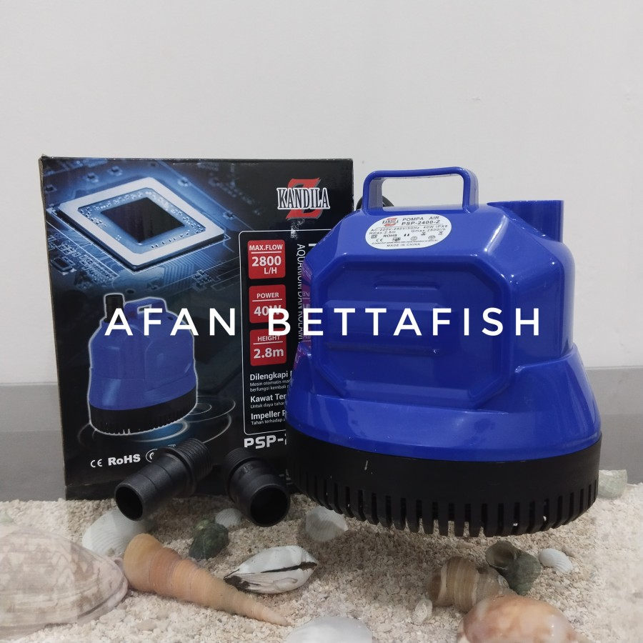 Jual POMPA KOLAM IKAN AQUARIUM KANDILA PSP 2400 Z 2400Z MURAH POMPA ...