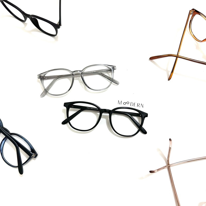 Jual 𝐌𝐨𝐨𝐝𝐞𝐫𝐧 - Frame Kacamata M1034 Unisex | Shopee Indonesia
