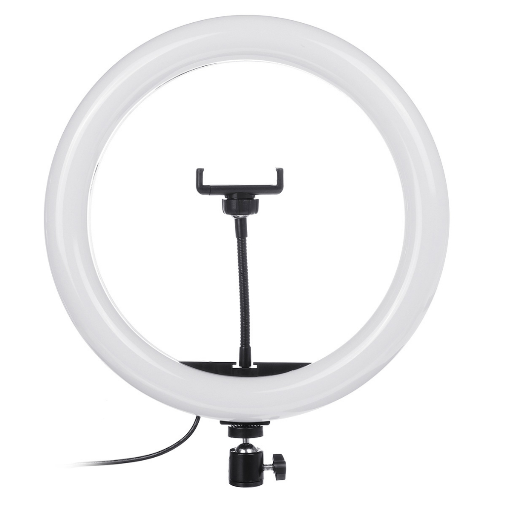 Jual Lampu Ring Light 120 LED 10W Dimmable 2700-7000K 10 Inch - QX-260 ...