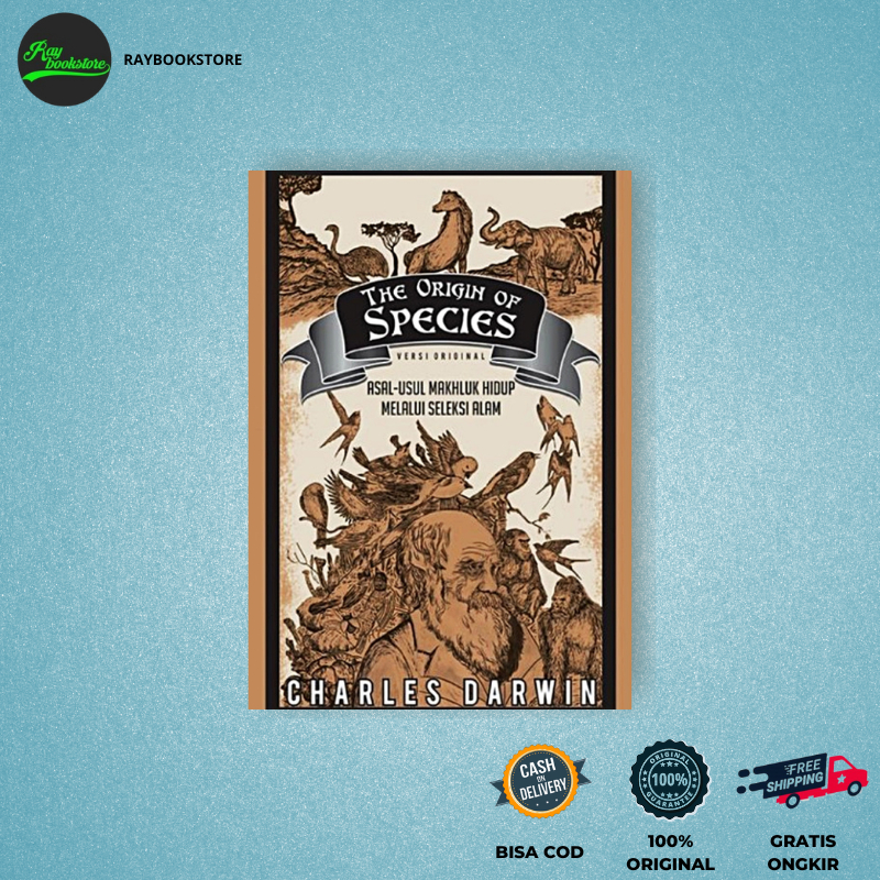 Jual Buku The Origin of Species - Charles Darwin - Mega Cerdas | Shopee ...