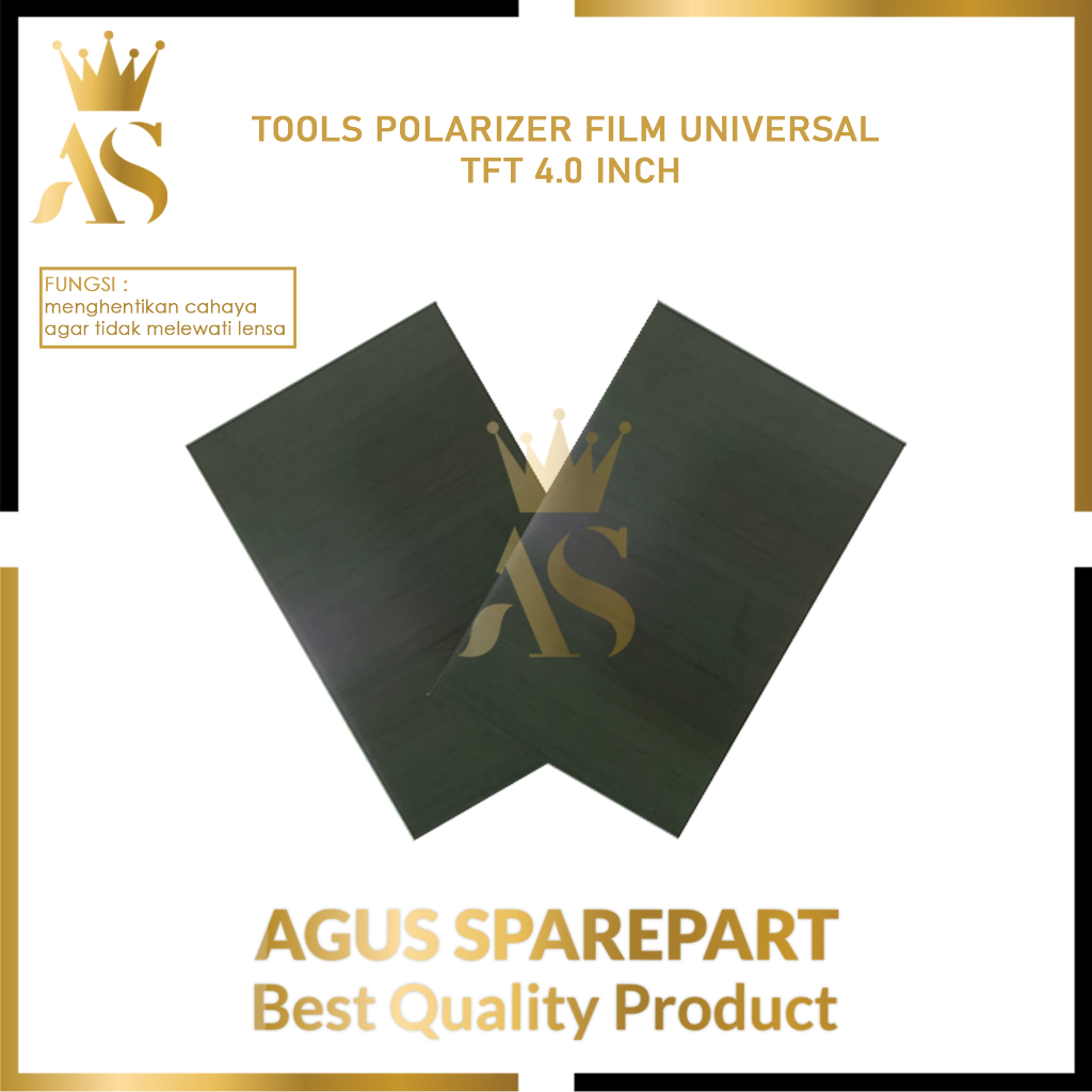 Jual TOOLS POLARIZER FILM UNIVERSAL TFT 4.0 INCH | Shopee Indonesia