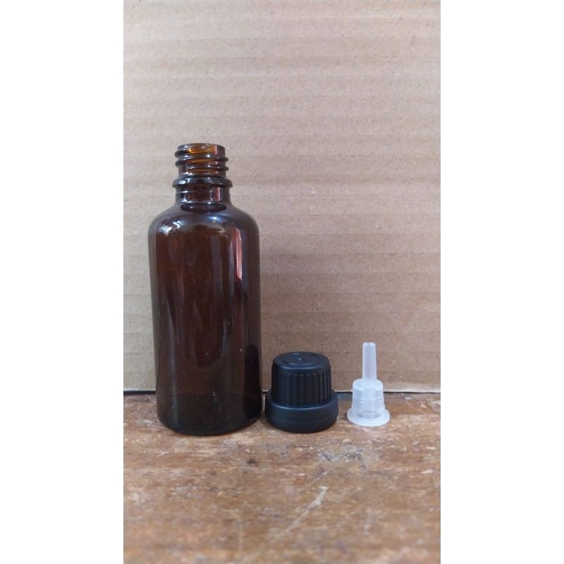 Jual Botol Kaca 100ml _ Botol Kaca Coklat Tetes | Shopee Indonesia