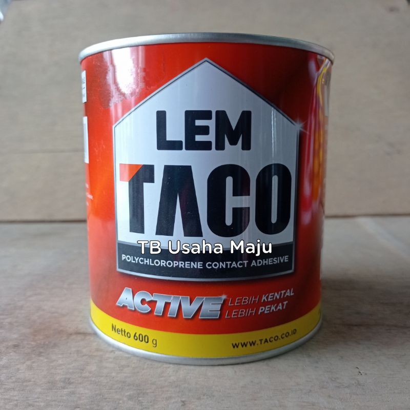 Jual TACO Active Lem Kuning Serbaguna 600 Gram HPL Karpet Kayu Vinyl ...