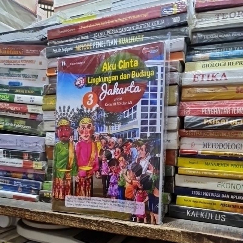 Jual Aku Cinta lingkungan dan budaya Jakarta kelas 3 SD BY Fajar ...
